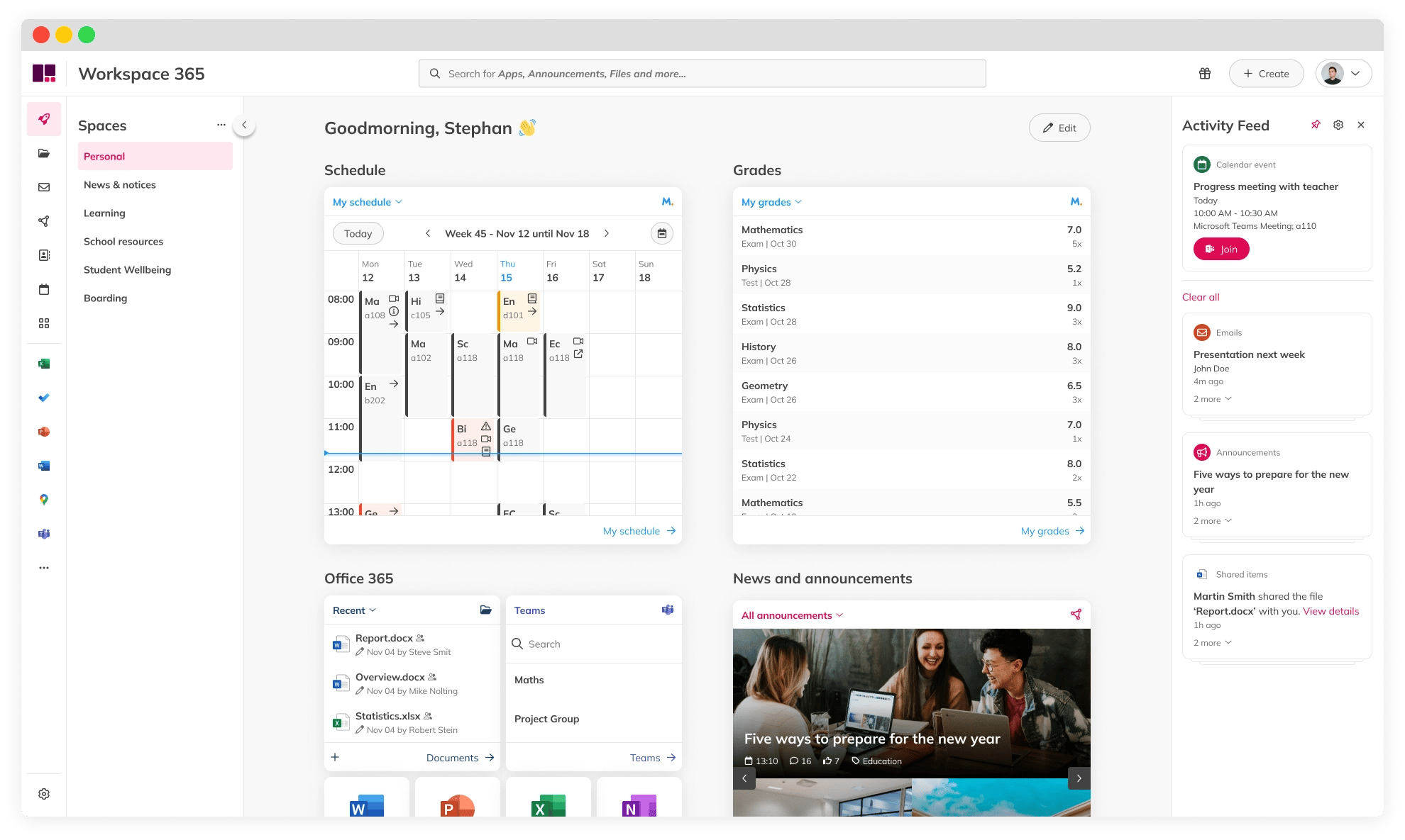Workspace 365 | Werk overal met een digitale werkplek voor educatie